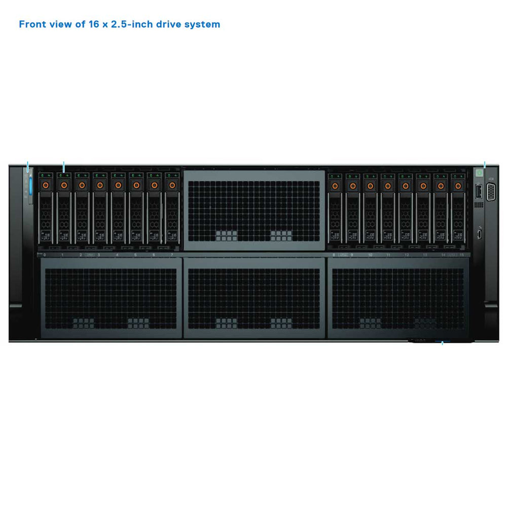 Dell PowerEdge R960 Rack Server Chassis (8x 2.5") - Express Computer ...